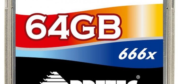 Pretec annonce une carte CompactFlash de 666X 100Mo/sec!!!