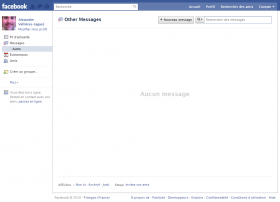La nouvelle messagerie Facebook en images