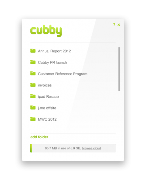 Cubby, une alternative pleine de potentiel à Dropbox