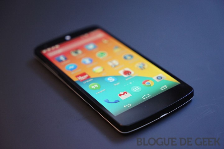 Test du Nexus 5